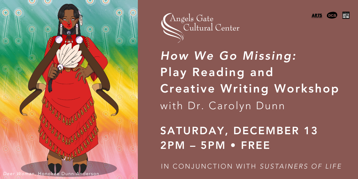 PAST | How We Go Missing: Play Reading and Creative Writing Workshop ...